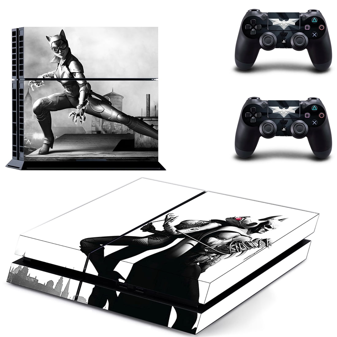 Full Body Vinyl Skin Stickers for PS4 Console and Controllers - Walmart.com