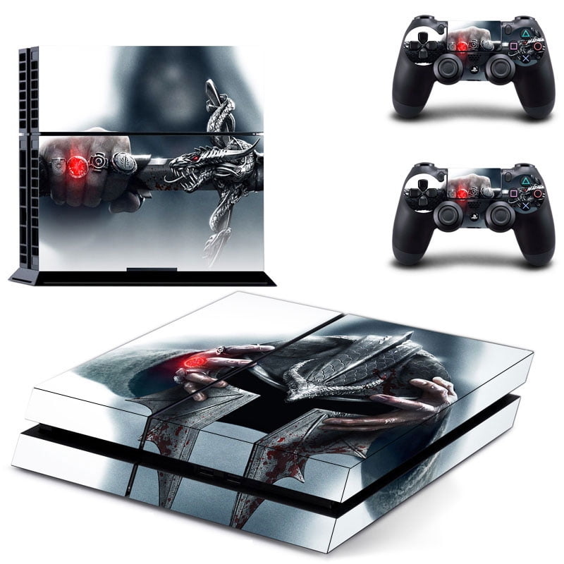 Full Body Vinyl Skin Stickers for PS4 Console and Controllers - Walmart.com