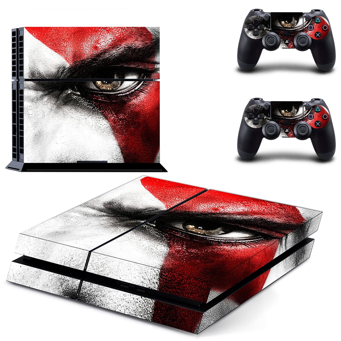 Full Body Vinyl Skin Stickers for PS4 Console and Controllers - Walmart.com