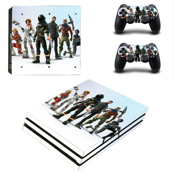 Full Body Vinyl Skin Stickers for PS4 Pro Console and Controllers ...