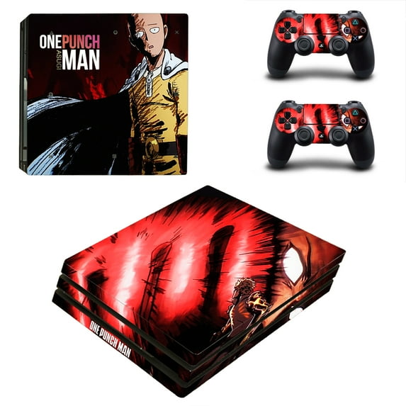 Full Body Vinyl Skin Stickers for PS4 Pro Console and Controllers ...