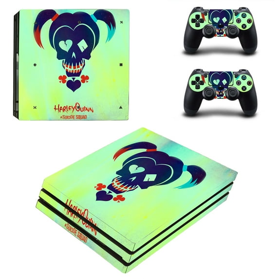 Full Body Vinyl Skin Stickers for PS4 Pro Console and Controllers ...