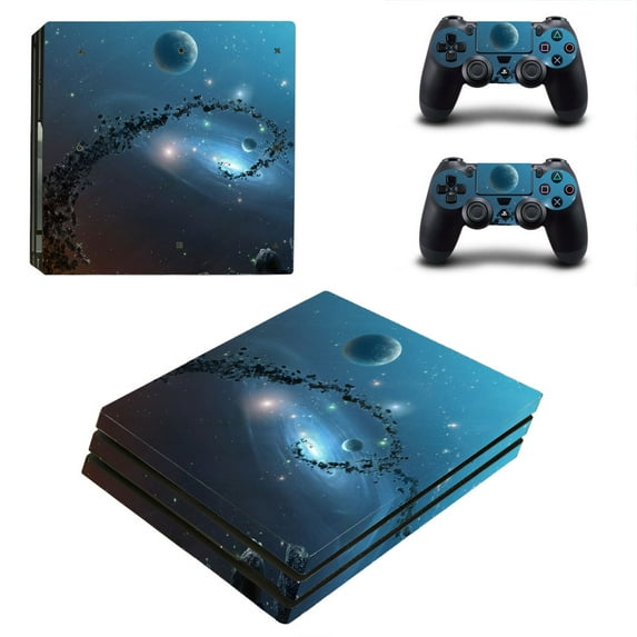 Full Body Vinyl Skin Stickers for PS4 Pro Console and Controllers ...