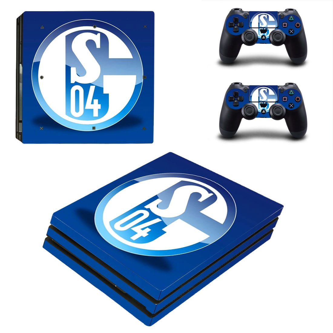 Full Body Vinyl Skin Stickers for PS4 Pro Console and Controllers ...