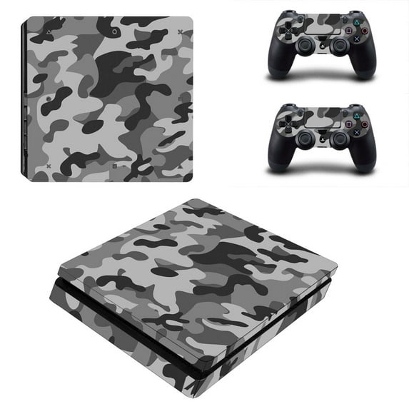 Full Body Vinyl Skin Stickers for PS4 Slim Console and Controllers ...