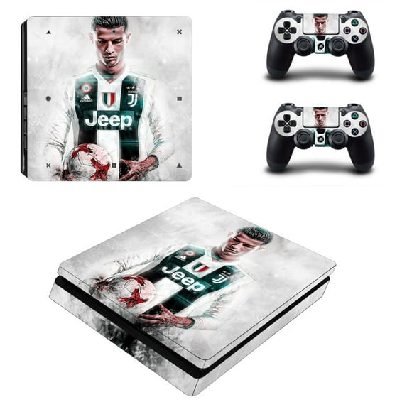 Full Body Vinyl Skin Stickers for PS4 Slim Console and Controllers ...