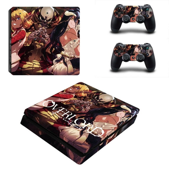 Full Body Vinyl Skin Stickers for PS4 Slim Console and Controllers ...