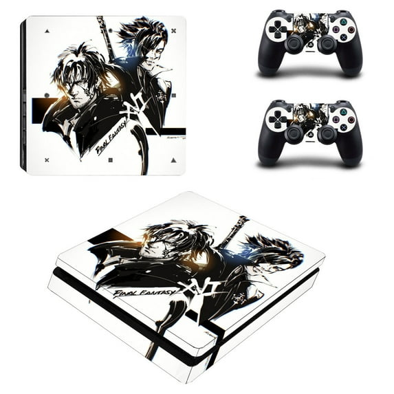 Full Body Vinyl Skin Stickers for PS4 Slim Console and Controllers ...