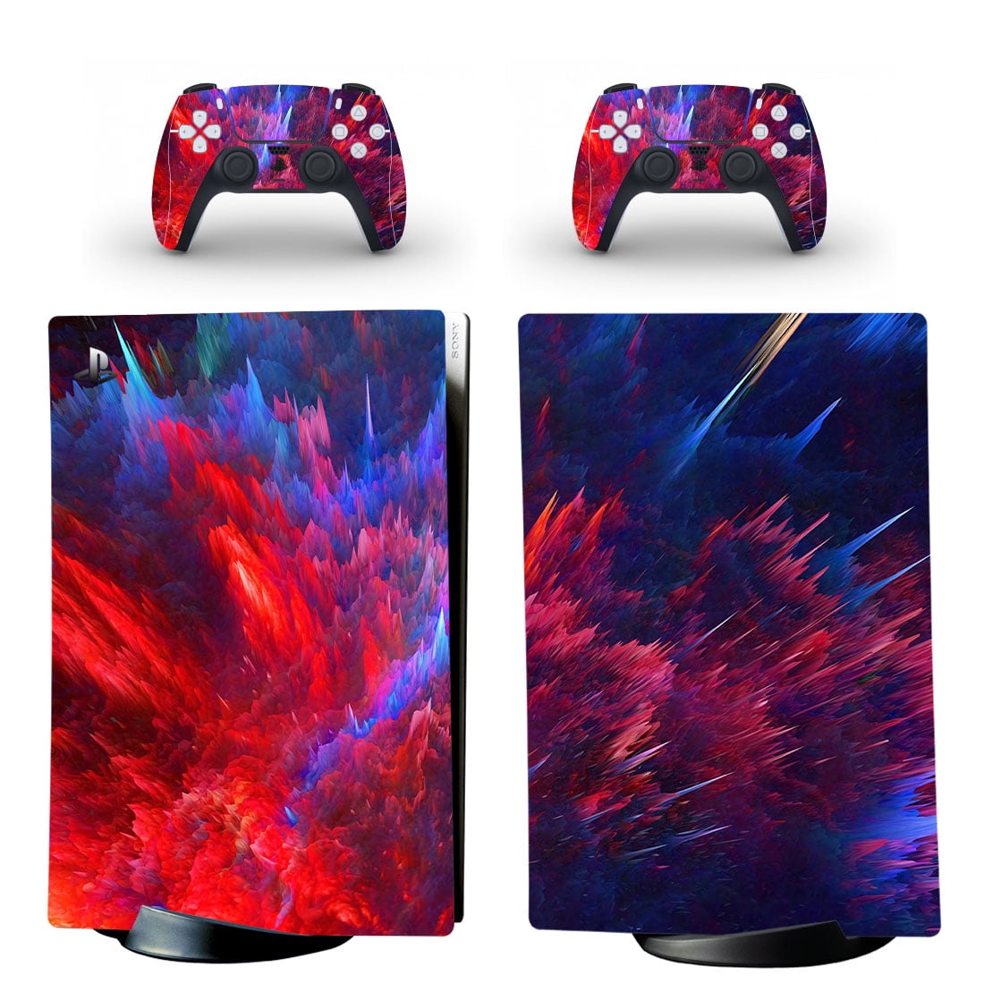 Full Body Vinyl Skin Stickers for PS5 Digital Edition Console and ...