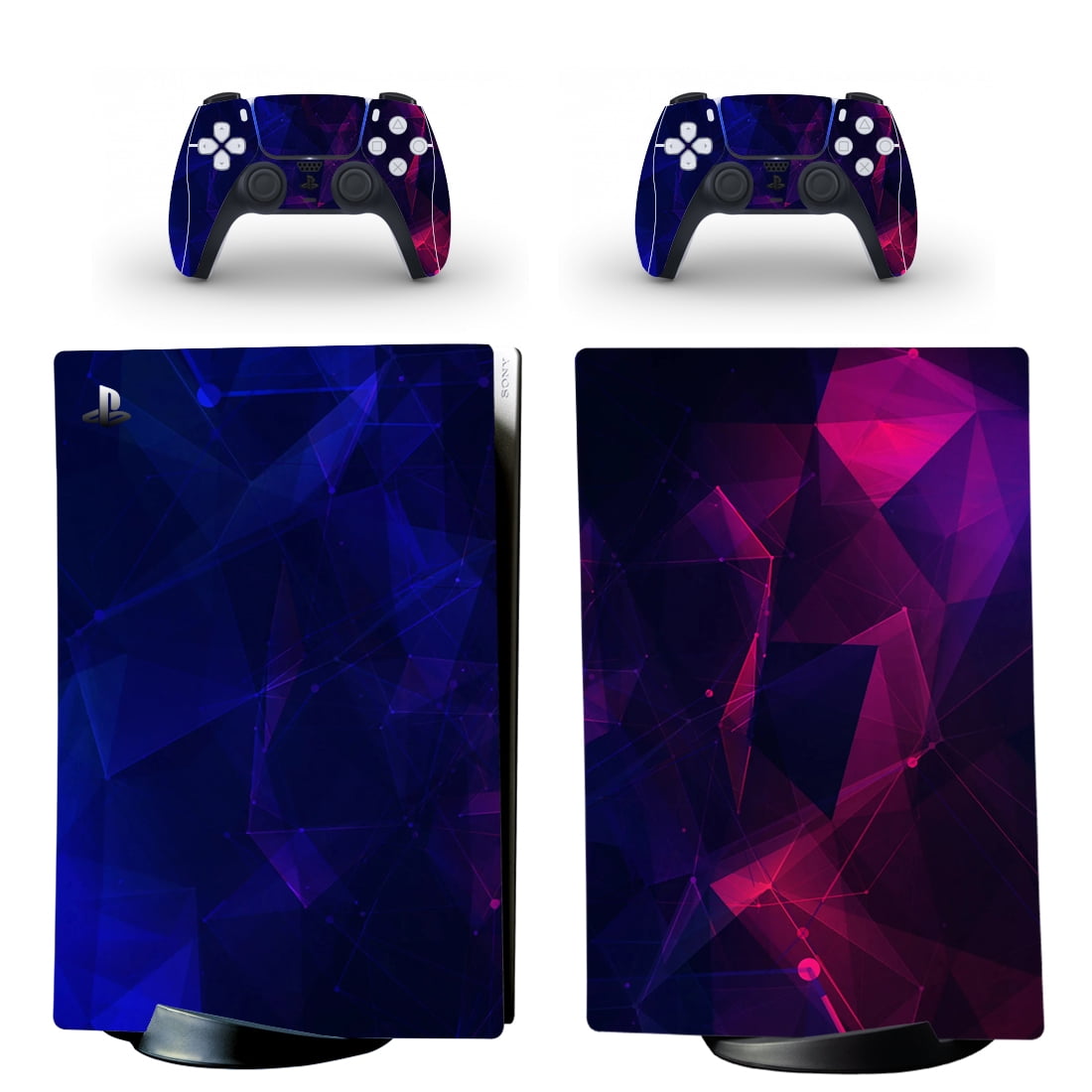 Full Body Vinyl Skin Stickers for PS5 Digital Edition Console and ...