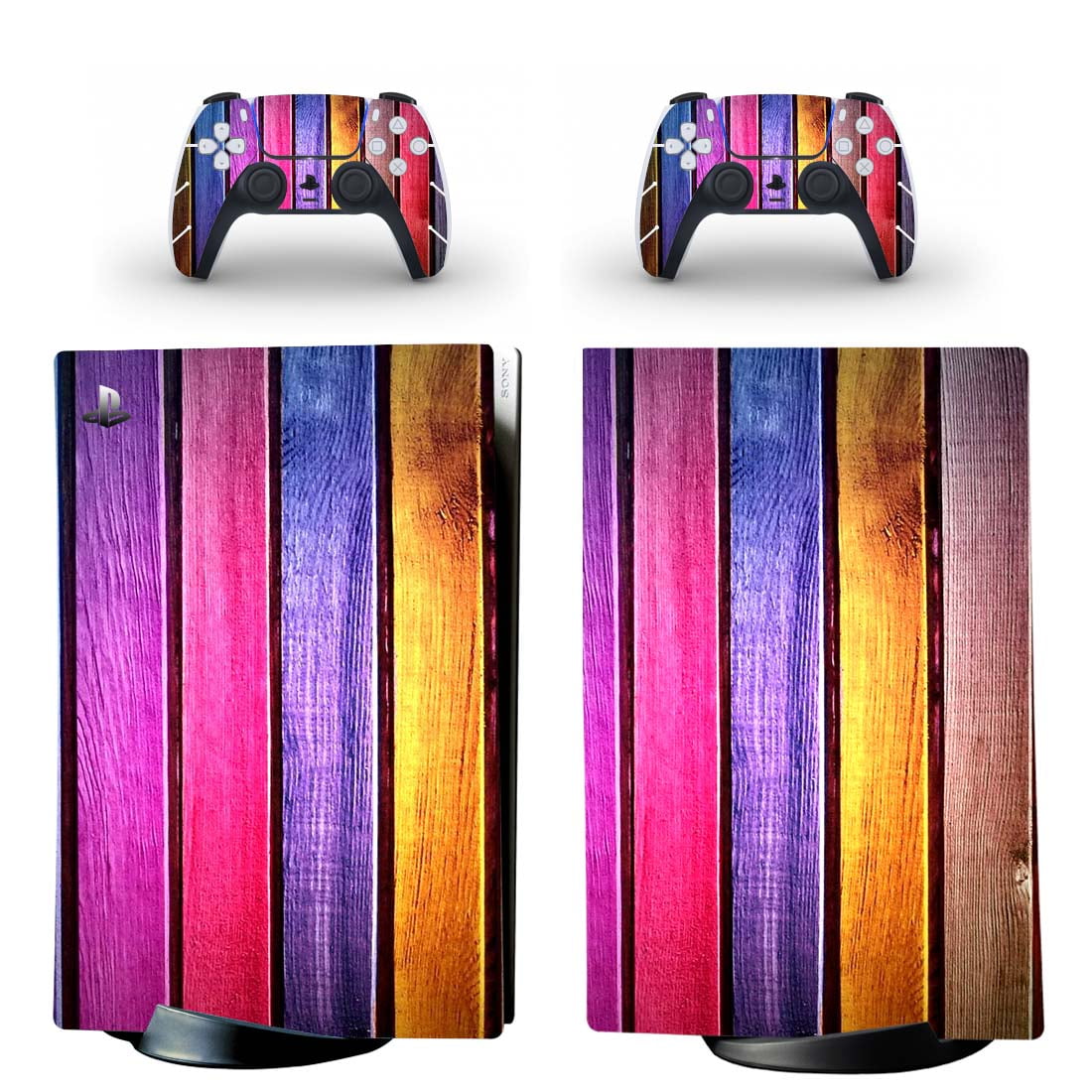 Full Body Vinyl Skin Stickers for PS5 Digital Edition Console and ...