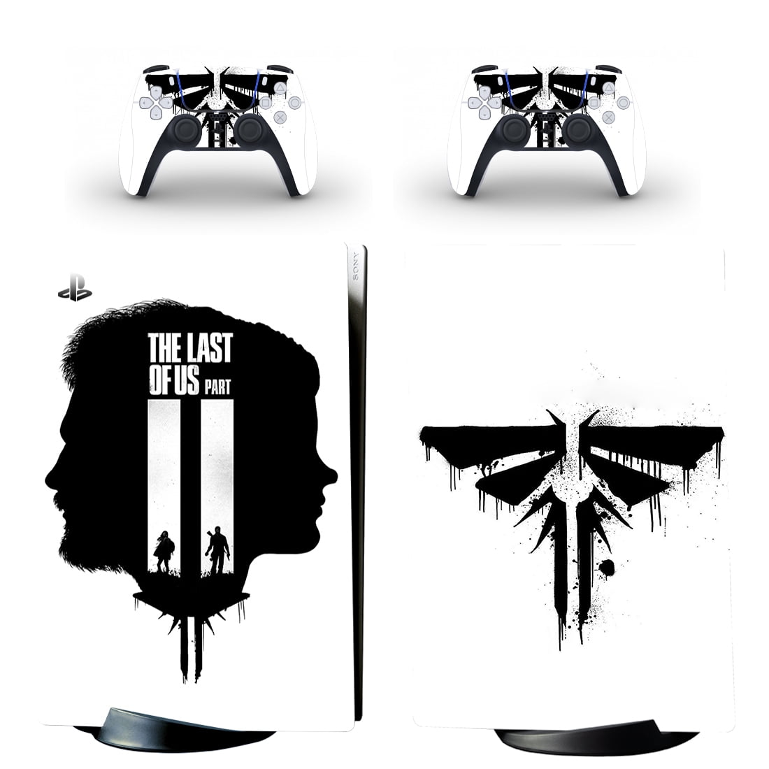 Full Body Vinyl Skin Stickers for PS5 Digital Edition Console and ...