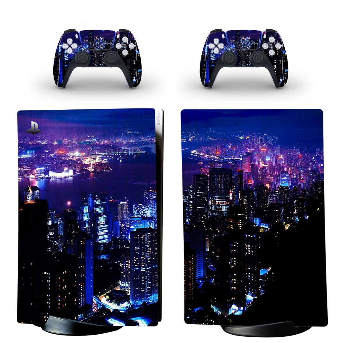 Full Body Vinyl Skin Stickers for PS5 Digital Edition Console and ...