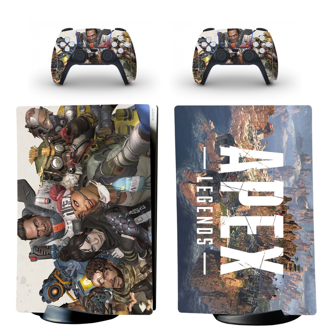 Full Body Vinyl Skin Stickers for PS5 Digital Edition Console and ...