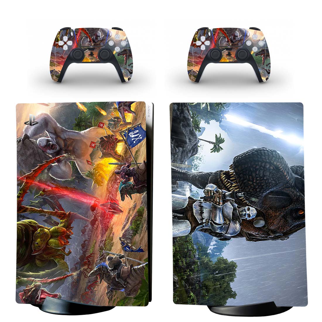 Full Body Vinyl Skin Stickers for PS5 Digital Edition Console and ...