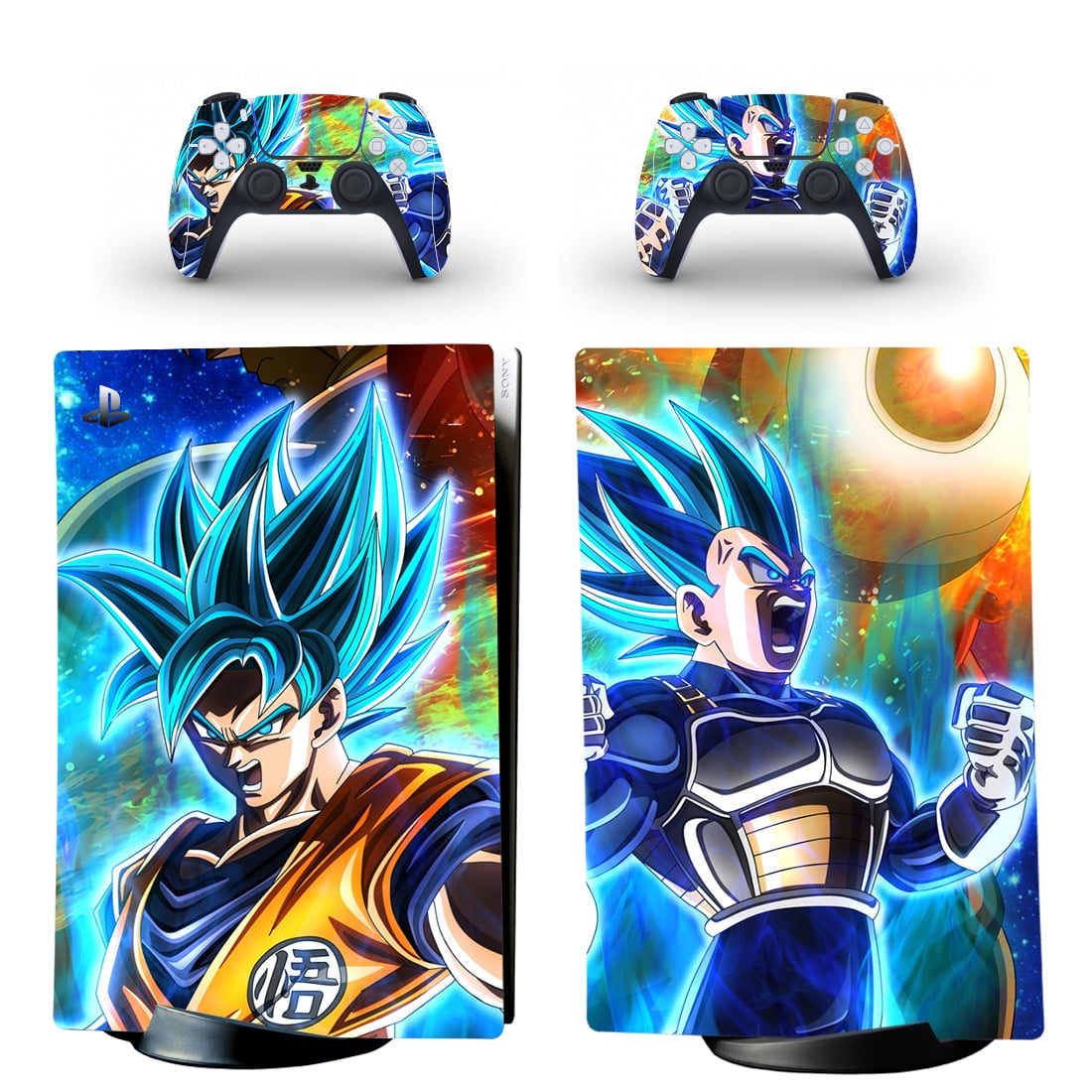 Full Body Vinyl Skin Stickers for PS5 Digital Edition Console and ...