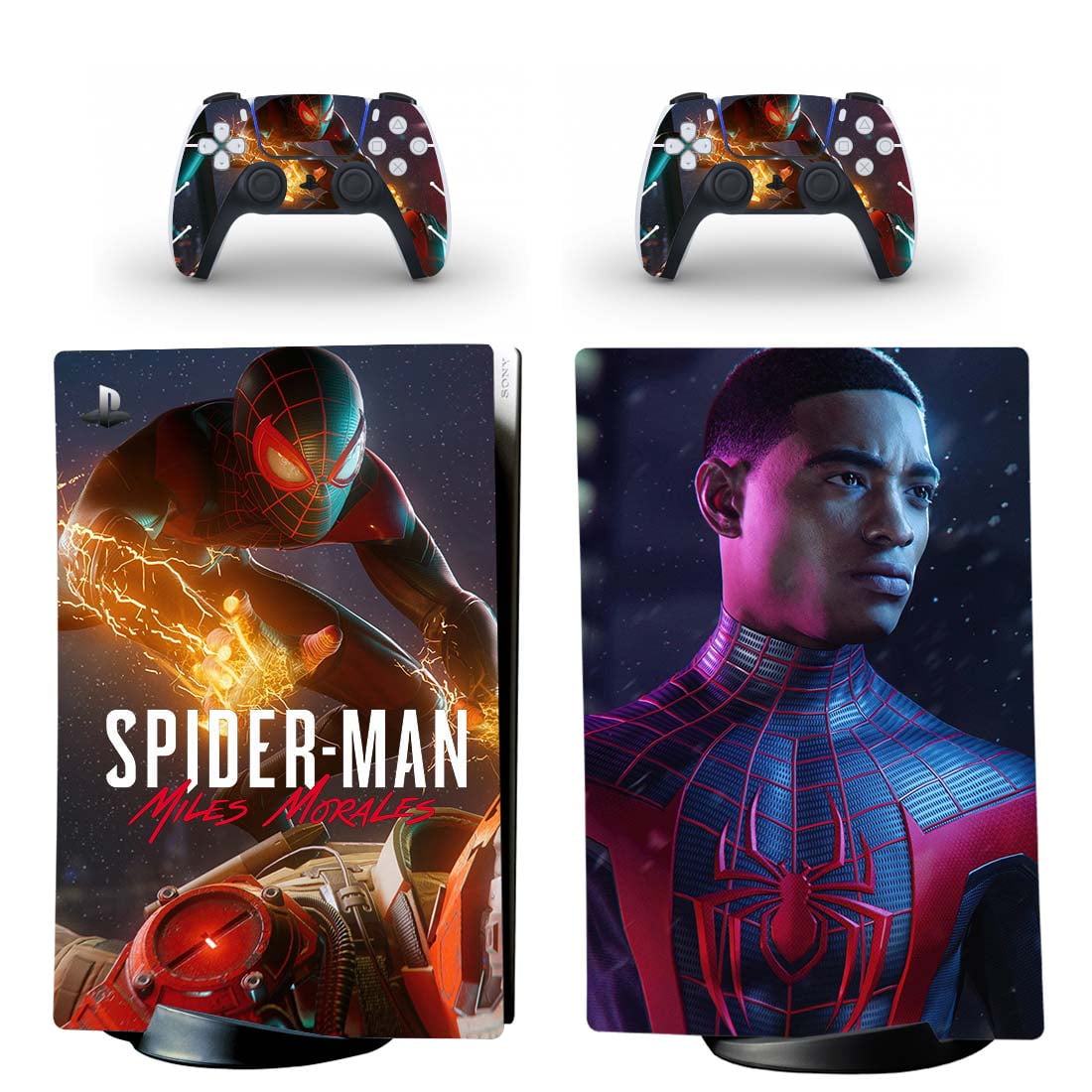 Full Body Vinyl Skin Stickers for PS5 Digital Edition Console and ...