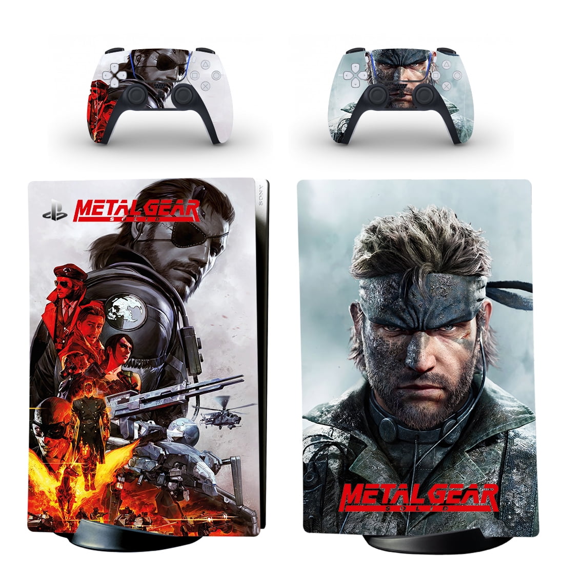 Full Body Vinyl Skin Stickers for PS5 Digital Edition Console and ...