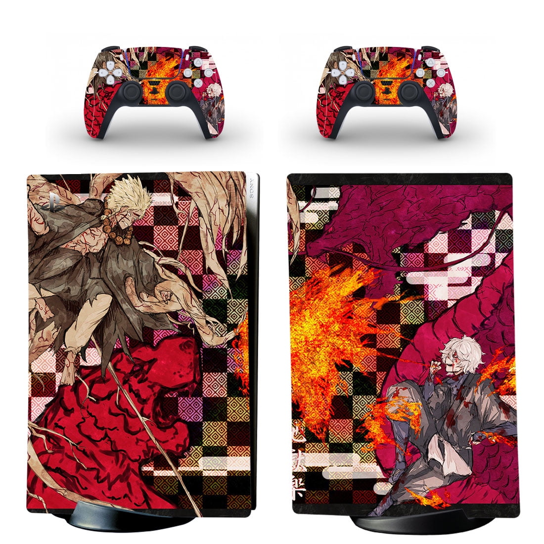 Full Body Vinyl Skin Stickers for PS5 Digital Edition Console and ...