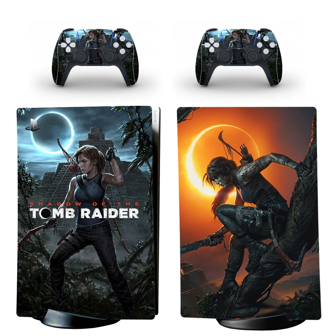Full Body Vinyl Skin Stickers for PS5 Digital Edition Console and ...