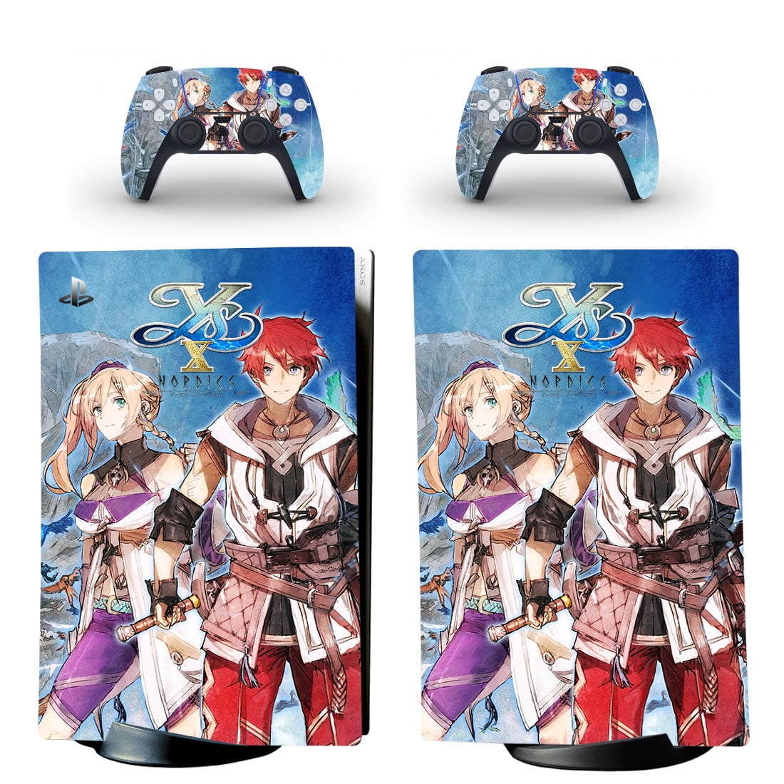 Full Body Vinyl Skin Stickers for PS5 Digital Edition Console and ...
