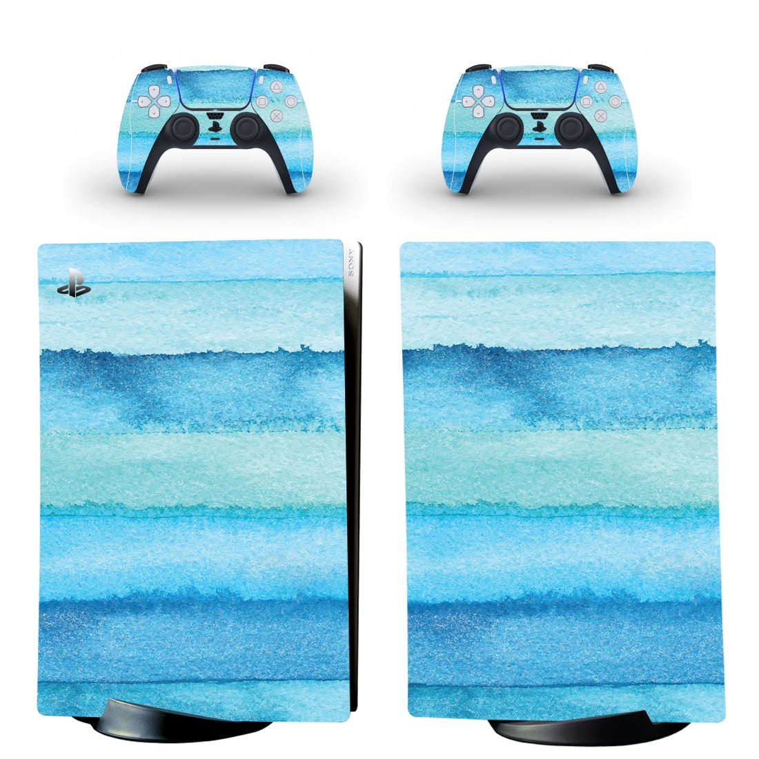 Full Body Vinyl Skin Stickers for PS5 Digital Edition Console and ...