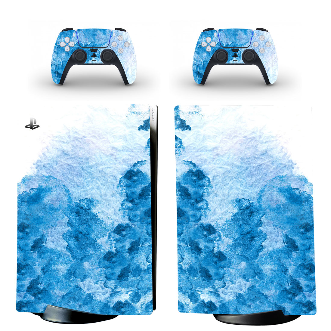 Full Body Vinyl Skin Stickers for PS5 Digital Edition Console and ...