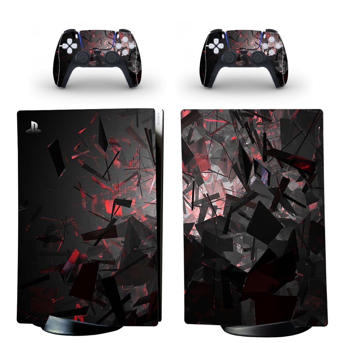 Full Body Vinyl Skin Stickers for PS5 Digital Edition Console and ...
