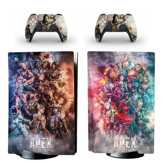 Full Body Vinyl Skin Stickers for PS5 Disc Edition Console and ...