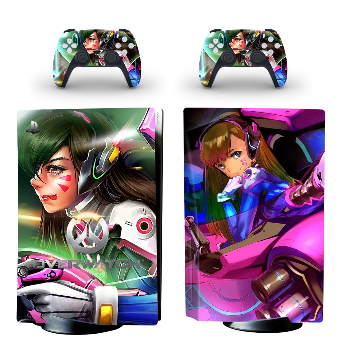Full Body Vinyl Skin Stickers for PS5 Disc Edition Console and ...