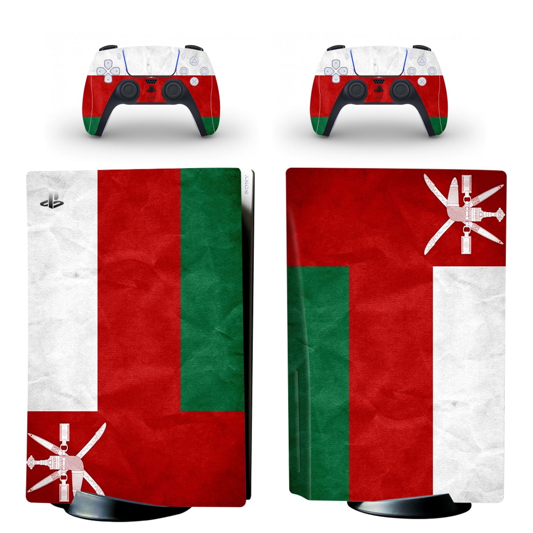 Full Body Vinyl Skin Stickers for PS5 Disc Edition Console and ...