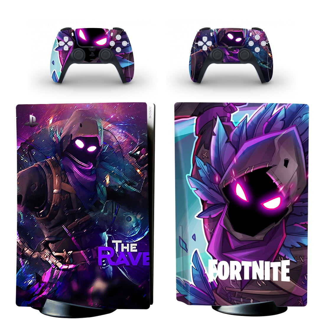 Full Body Vinyl Skin Stickers for PS5 Disc Edition Console and ...