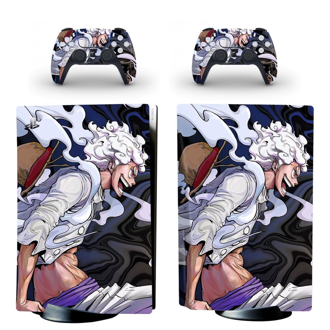 Full Body Vinyl Skin Stickers for PS5 Disc Edition Console and ...