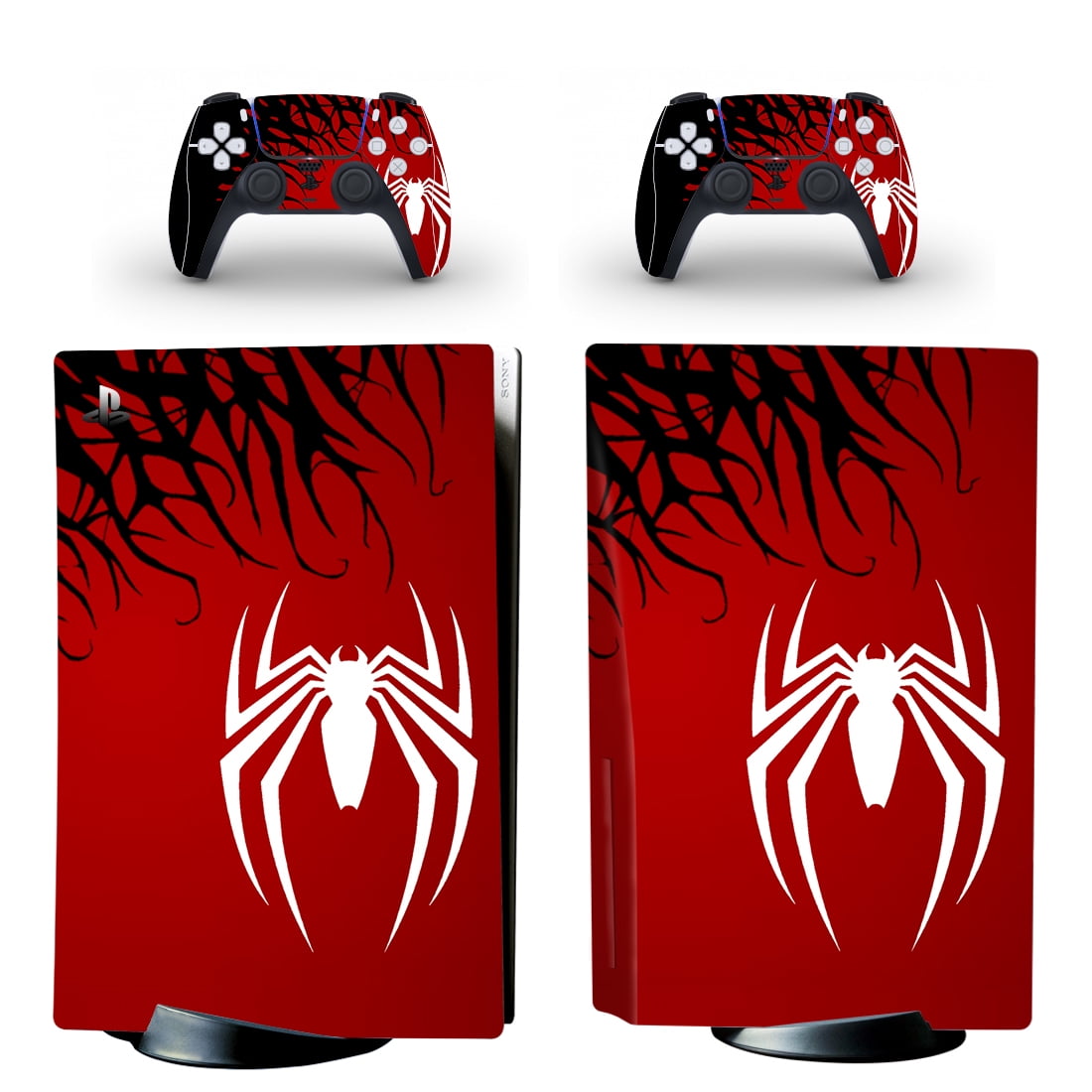 Full Body Vinyl Skin Stickers for PS5 Disc Edition Console and ...