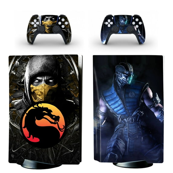 Full Body Vinyl Skin Stickers for PS5 Disc Edition Console and ...