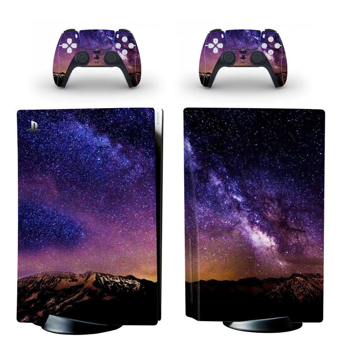 Full Body Vinyl Skin Stickers for PS5 Disc Edition Console and ...