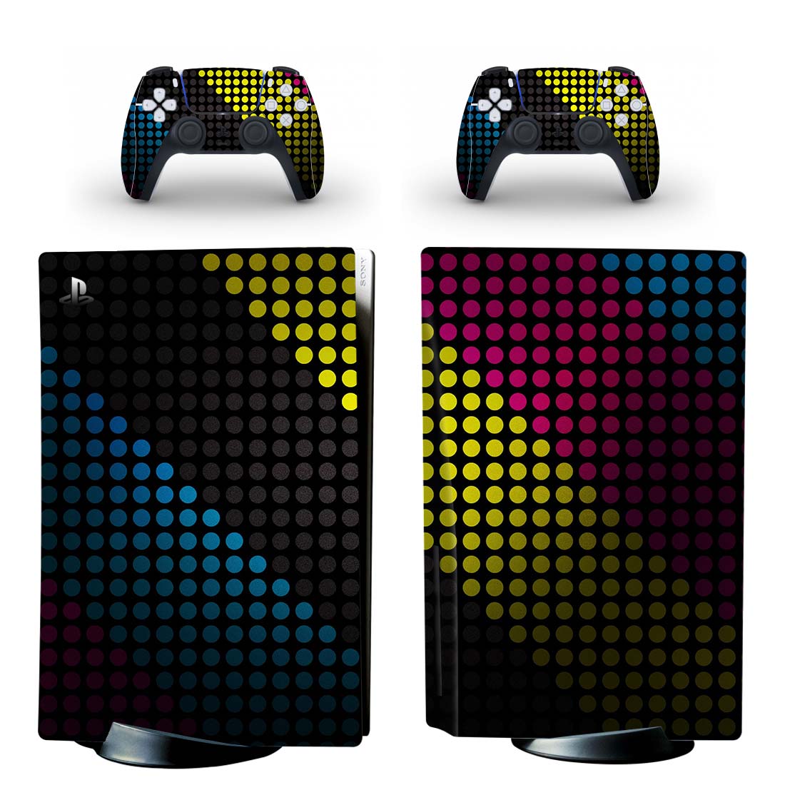 Full Body Vinyl Skin Stickers for PS5 Disc Edition Console and ...