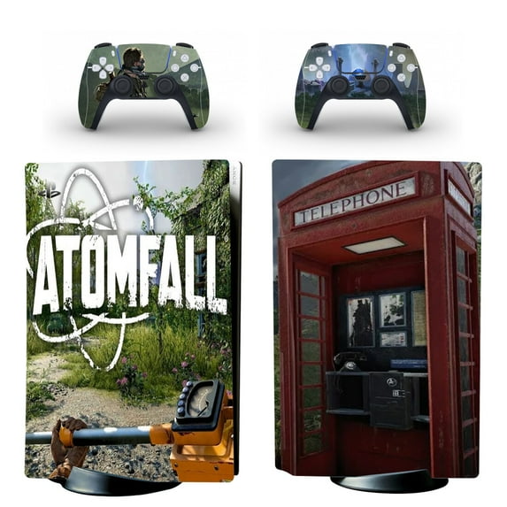 Full Body Vinyl Skin Stickers for PS5 Disc Edition Console and ...