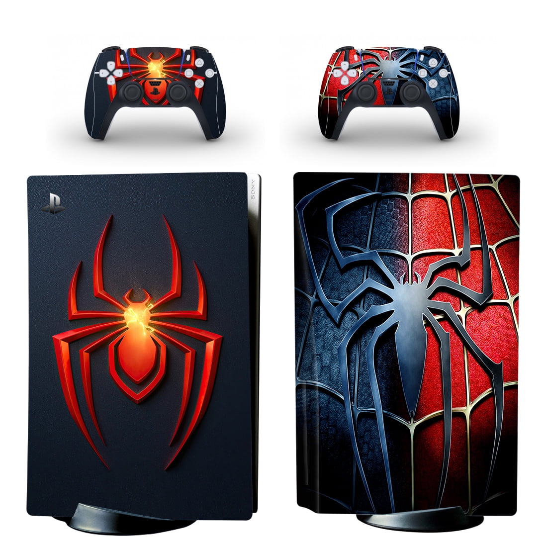 Full Body Vinyl Skin Stickers for PS5 Disc Edition Console and ...