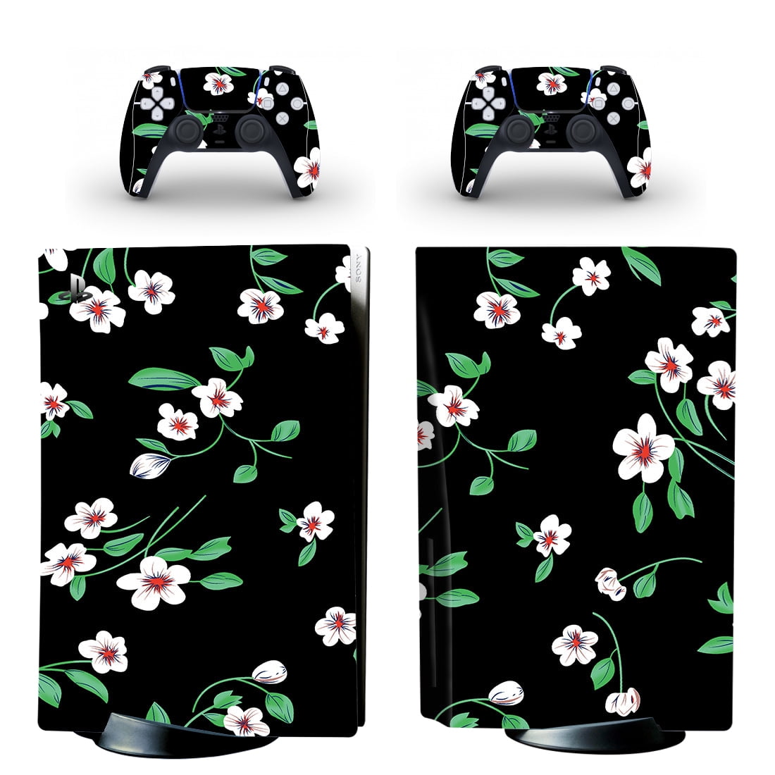 Full Body Vinyl Skin Stickers for PS5 Disc Edition Console and ...