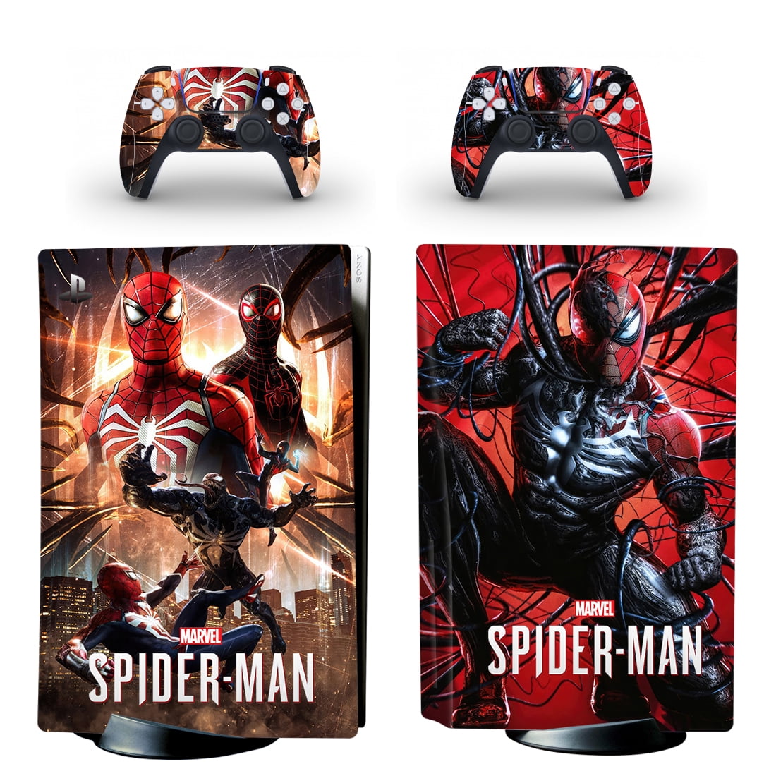 Full Body Vinyl Skin Stickers for PS5 Disc Edition Console and ...