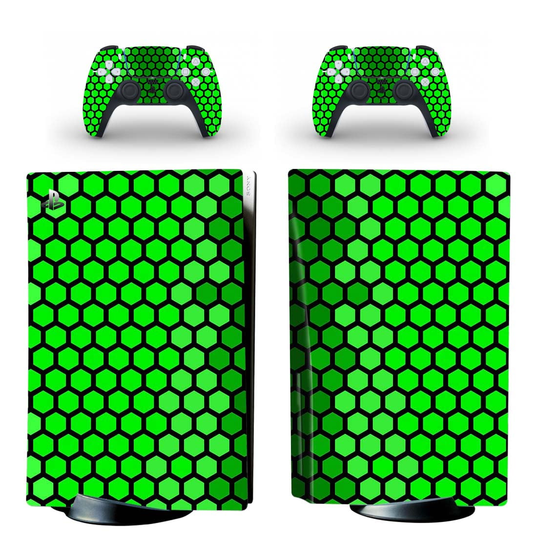 Full Body Vinyl Skin Stickers for PS5 Disc Edition Console and ...