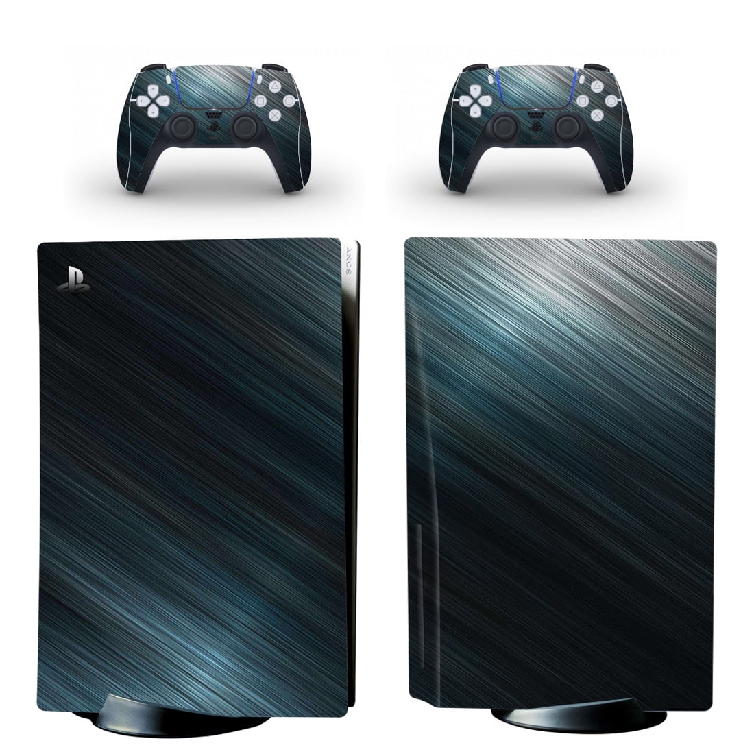 Full Body Vinyl Skin Stickers for PS5 Disc Edition Console and ...