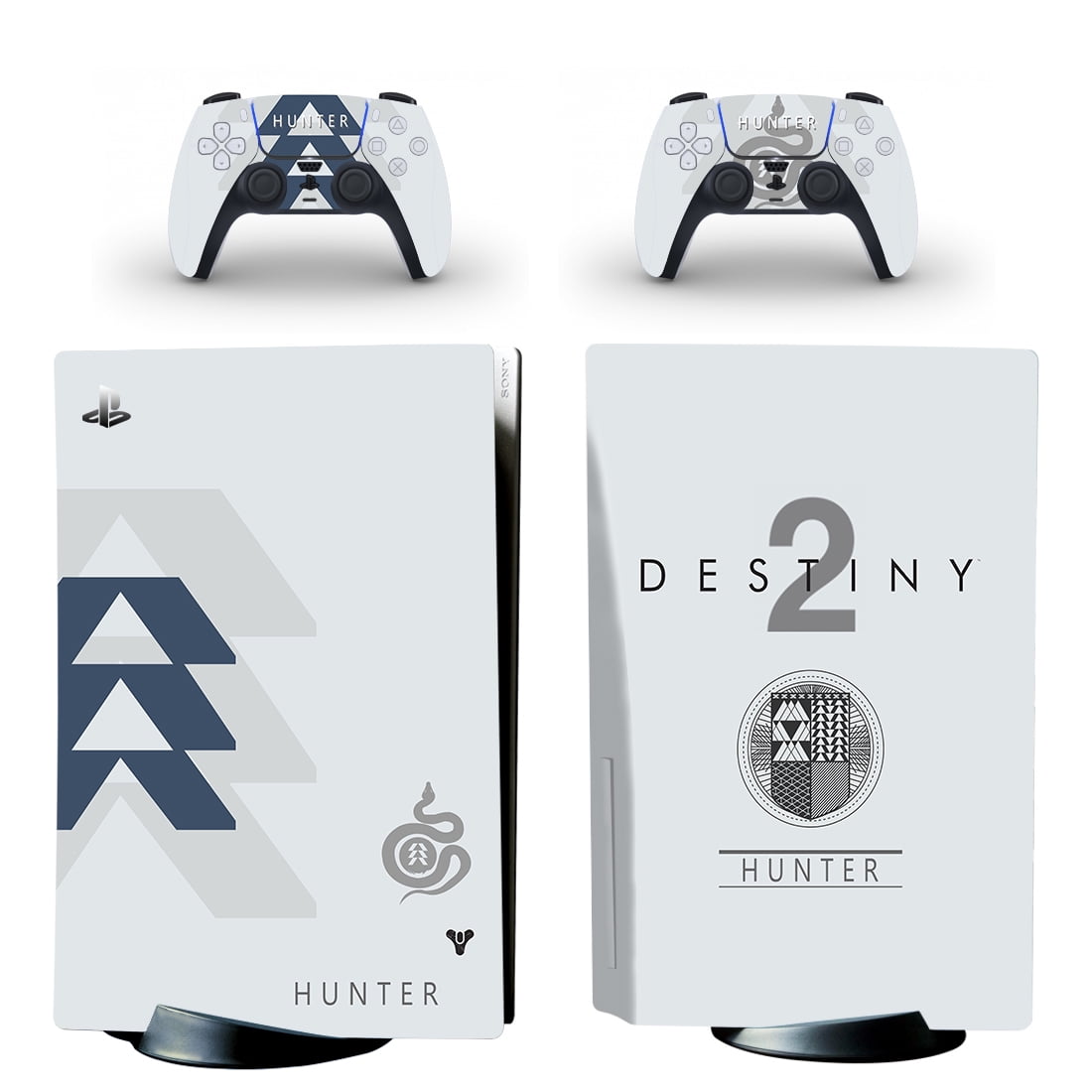 Full Body Vinyl Skin Stickers for PS5 Disc Edition Console and ...
