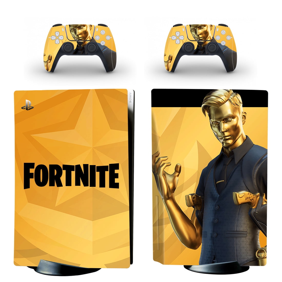Full Body Vinyl Skin Stickers for PS5 Disc Edition Console and ...
