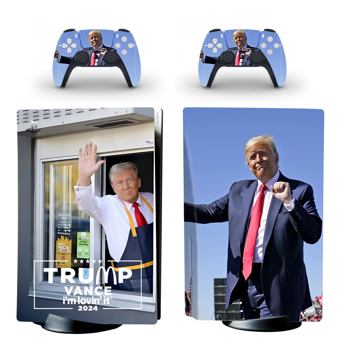 Full Body Vinyl Skin Stickers for PS5 Disc Edition Console and ...