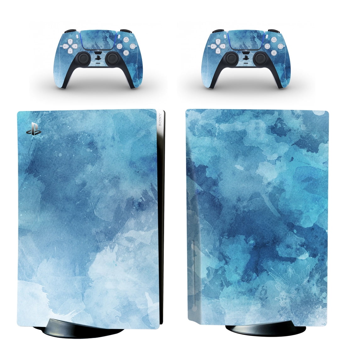 Full Body Vinyl Skin Stickers for PS5 Disc Edition Console and ...