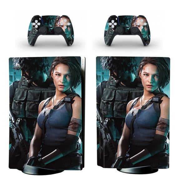 Full Body Vinyl Skin Stickers for PS5 Disc Edition Console and ...