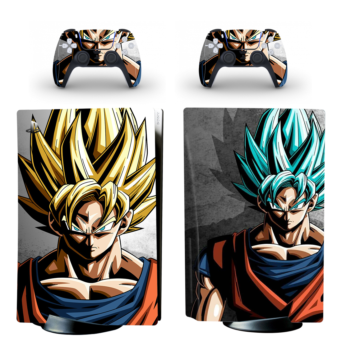 Full Body Vinyl Skin Stickers for PS5 Disc Edition Console and ...