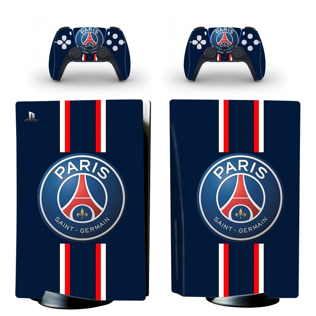 Full Body Vinyl Skin Stickers for PS5 Disc Edition Console and ...